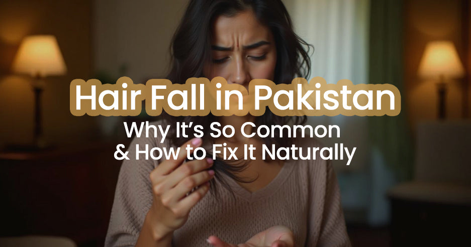 Hair Fall in Pakistan: Why It’s So Common & How to Fix It Naturally