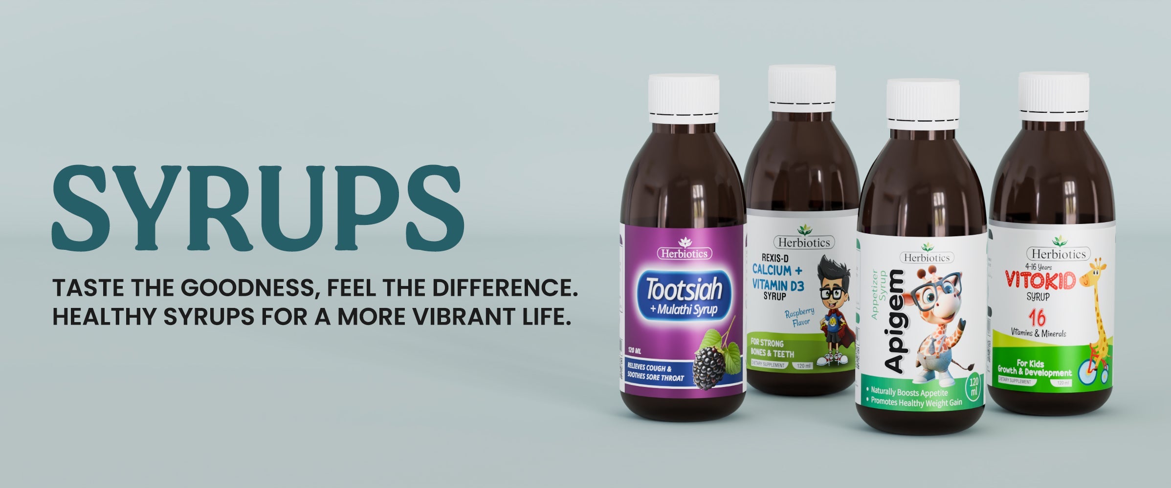 Best Cough & Antacid Syrup | Syrup For Stomach Acid | Herbiotics