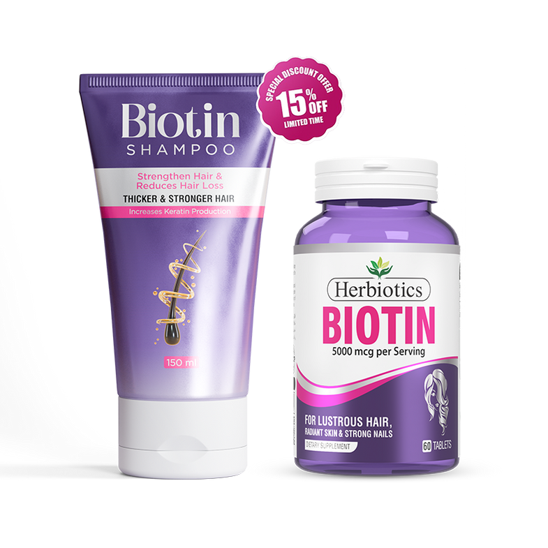Biotin 5000mcg Tablets | Best Biotin Supplement For Hair in Pakistan